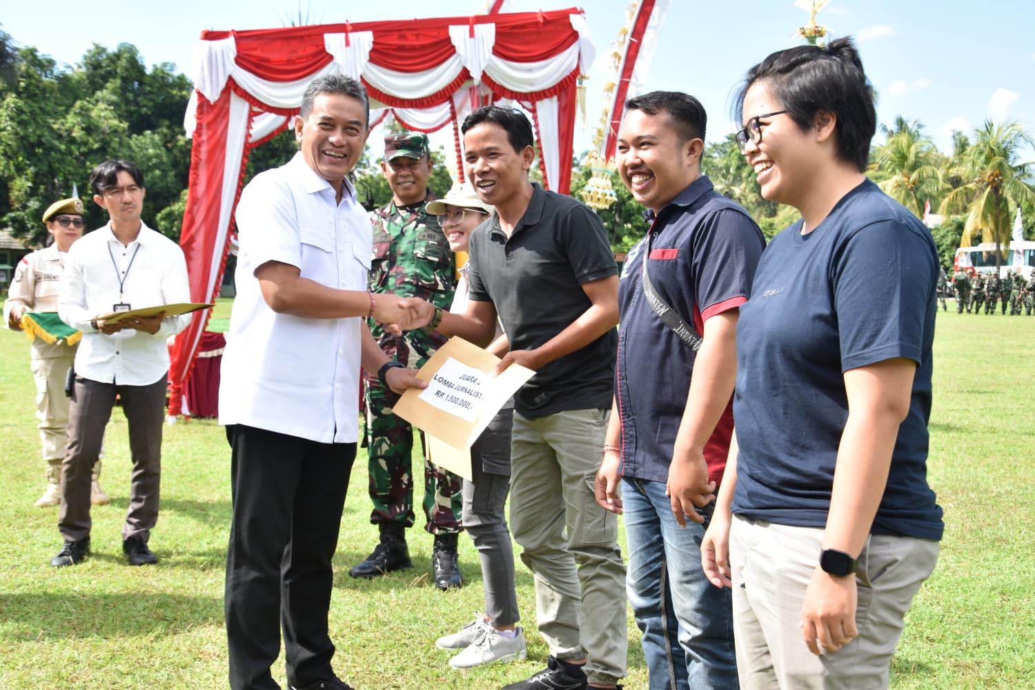 Penutupan TMMD Ke-124: Pertama Kali Gelar Lomba Jurnalistik, Foto, dan ...